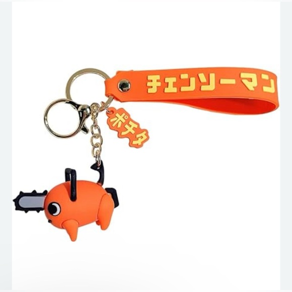 Car Key Ring | Accessories | Chainsaw Keychain Figure Denji Makima Key ...
